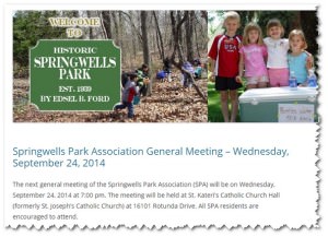 Springwells Park Neighborhood Traditions Continue - Dearborn Free Press